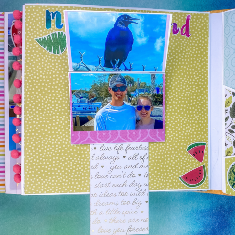 How To Make A Mini Album Handmade For Summer Vacation