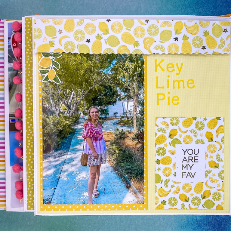 7 Tropical Key West Scrapbook Layouts