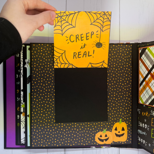 Thrilling Mini Album Halloween Idea For Families