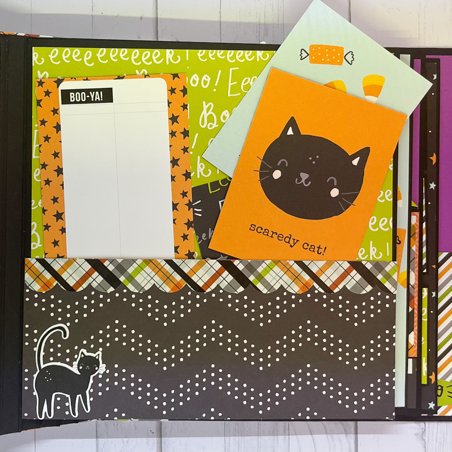 Thrilling Mini Album Halloween Idea For Families