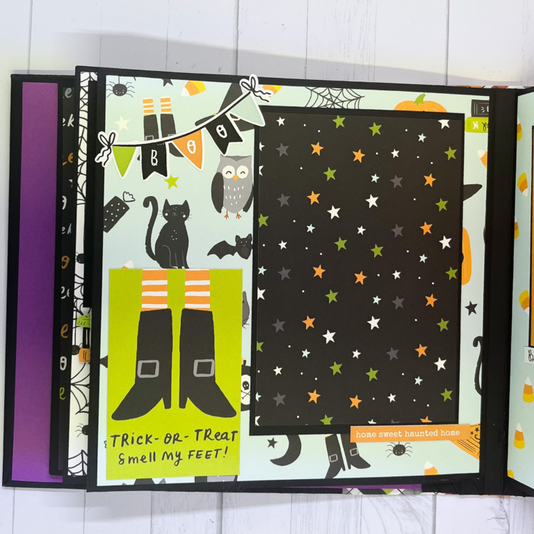 Thrilling Mini Album Halloween Idea For Families
