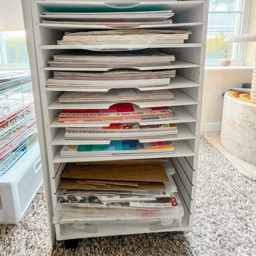 12x12 Scrapbook Paper Storage Ideas That Took Me Years To Figure Out