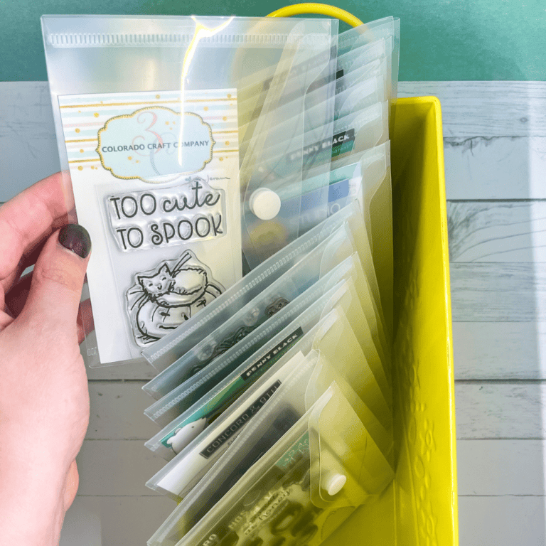 Easy Clear Stamp Storage Ideas That Are Also Effective