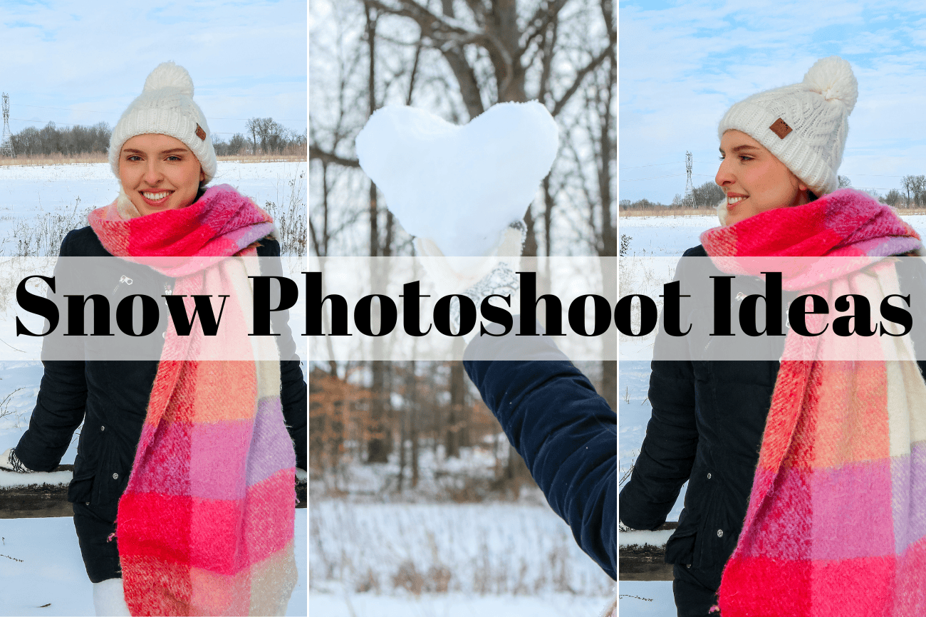 11 Cute Snow Photoshoot Ideas + How To Pose
